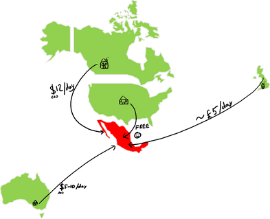 Roaming in Mexico: A Visitors Guide to Costs for Each Provider ...